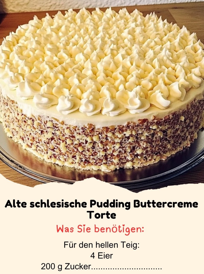 Elegantes Buttercreme Pudding Rezept Fotos